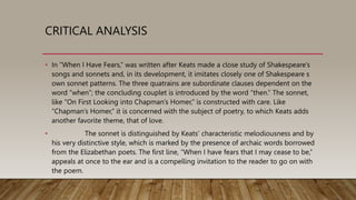 John keats | PPT