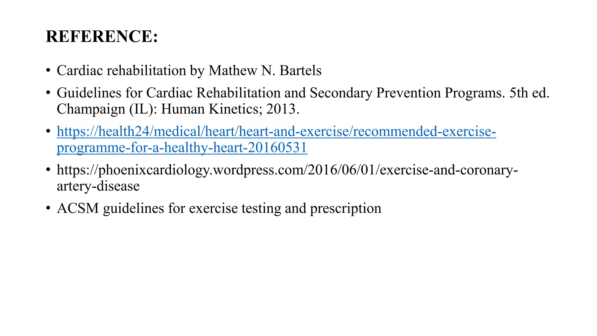 Cardiac rehab | PPTX