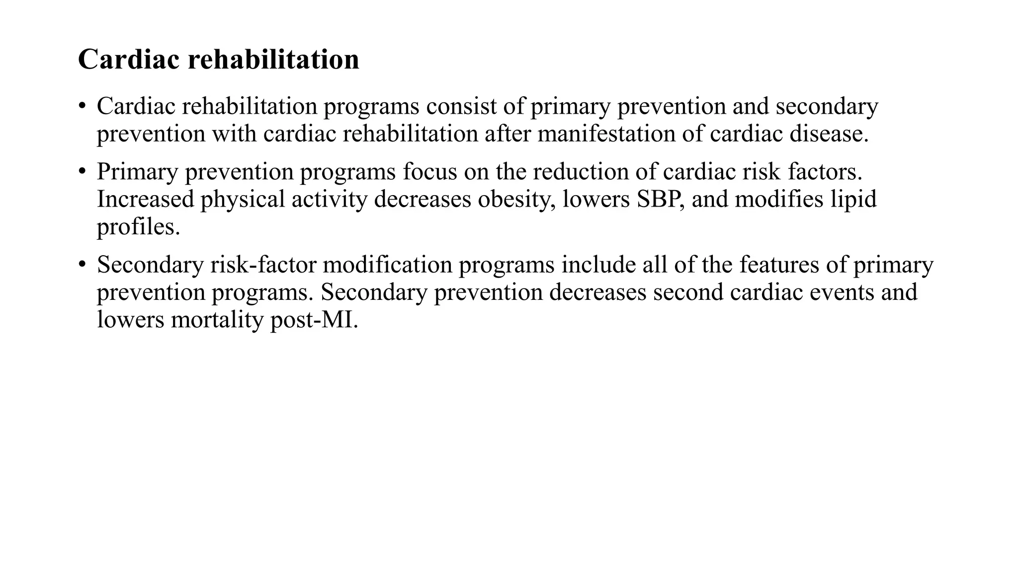 Cardiac rehab | PPTX