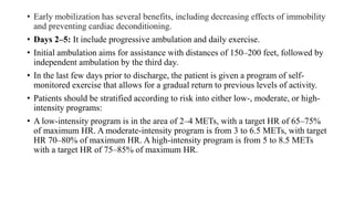 Cardiac rehab | PPTX