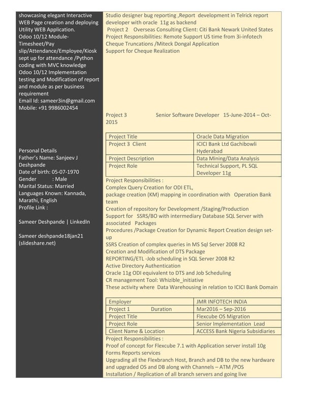 SAMEER DESHPANDE | PDF