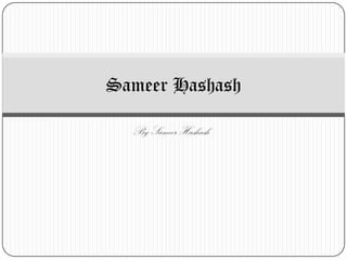 Sameer Hashash | PPTX