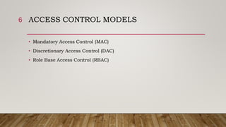 Sameer Mitter - Access Control in Cloud Security | PPT | Cloud ...