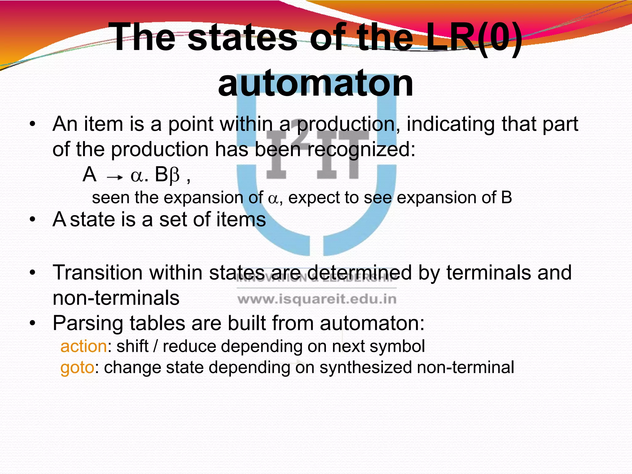 sameermlr0parser-200701133032.pptx | Programming Languages | Computing