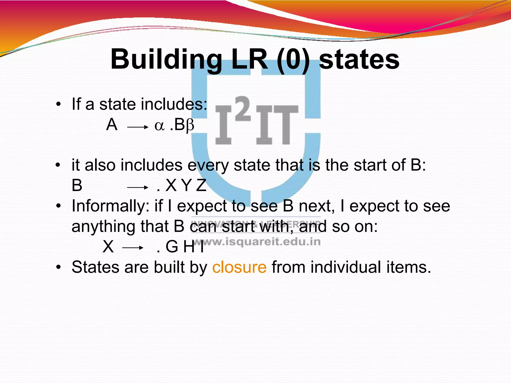 sameermlr0parser-200701133032.pptx | Programming Languages | Computing