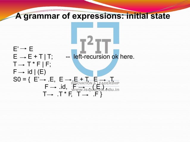 sameermlr0parser-200701133032.pptx | Programming Languages | Computing