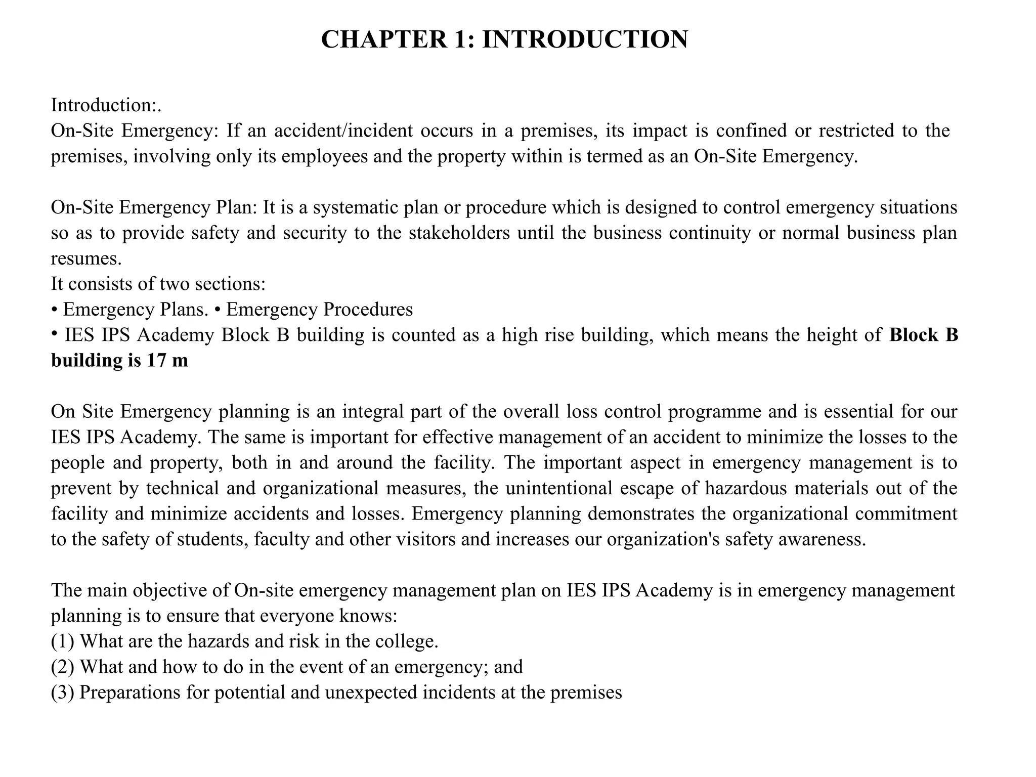 sameer ONSITE__FINAL_project.ppt based on the A-block building for IPS ...