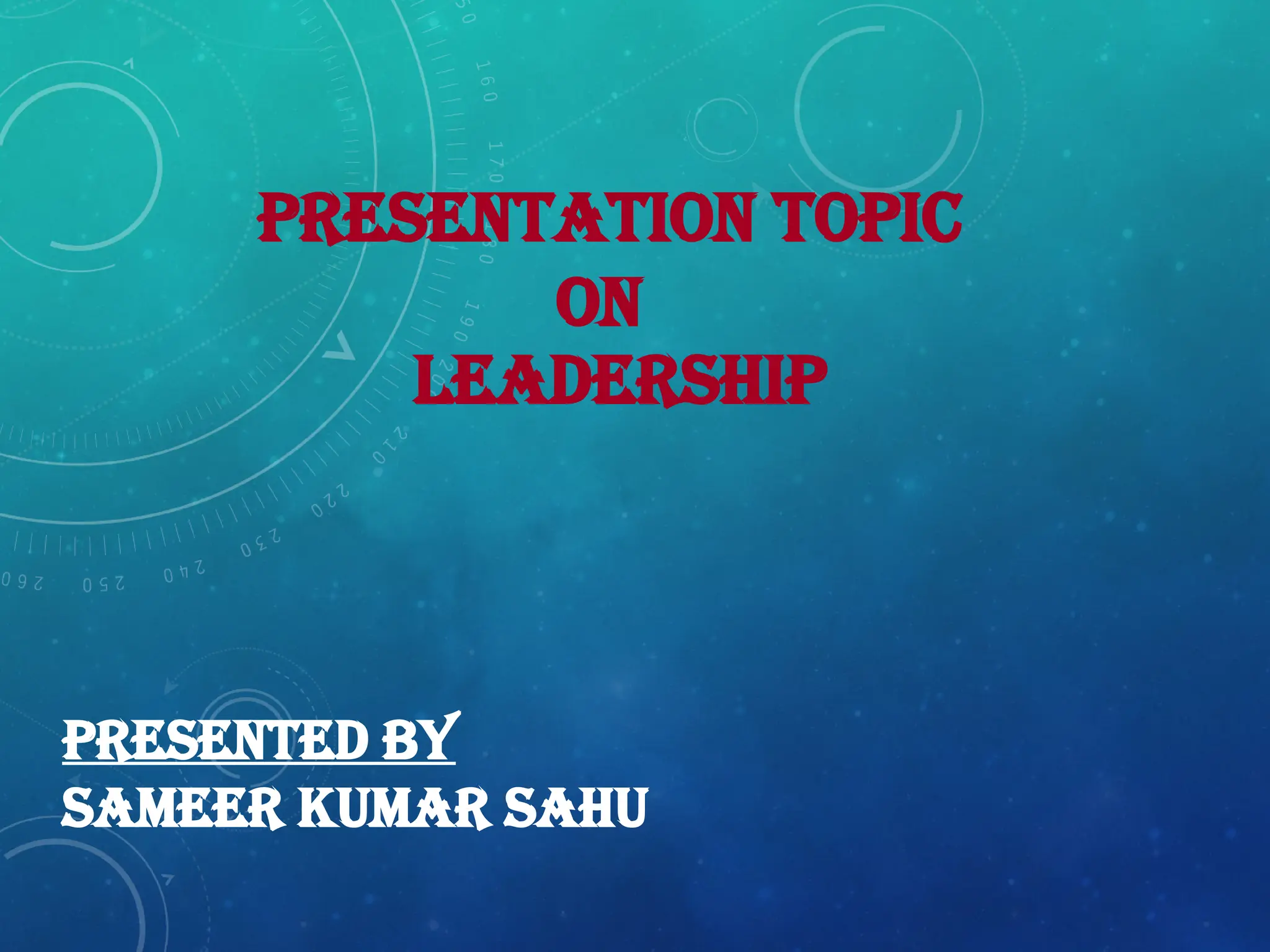 presentation topic on leadership .pptx
