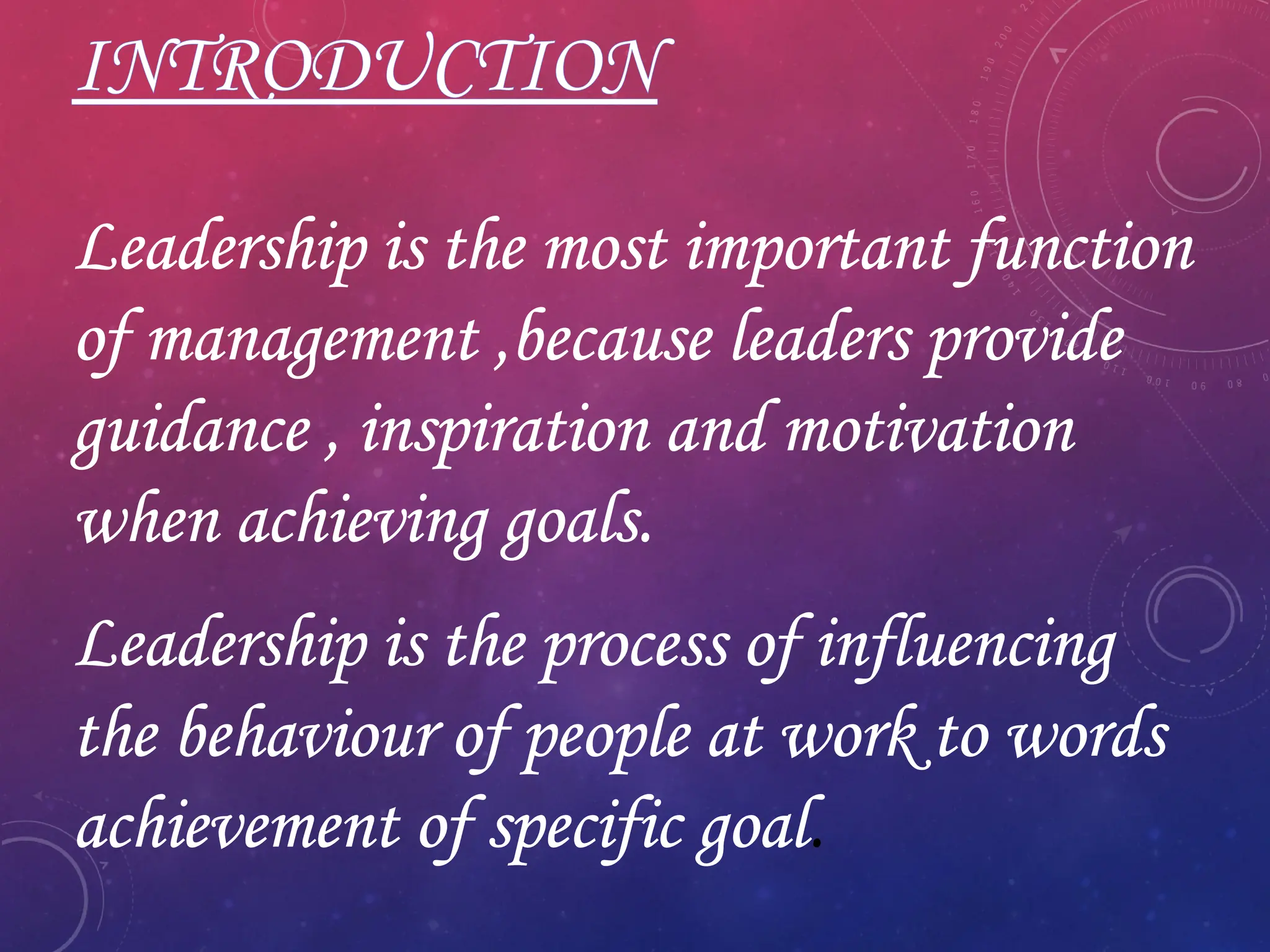 presentation topic on leadership .pptx | Executive Leadership ...