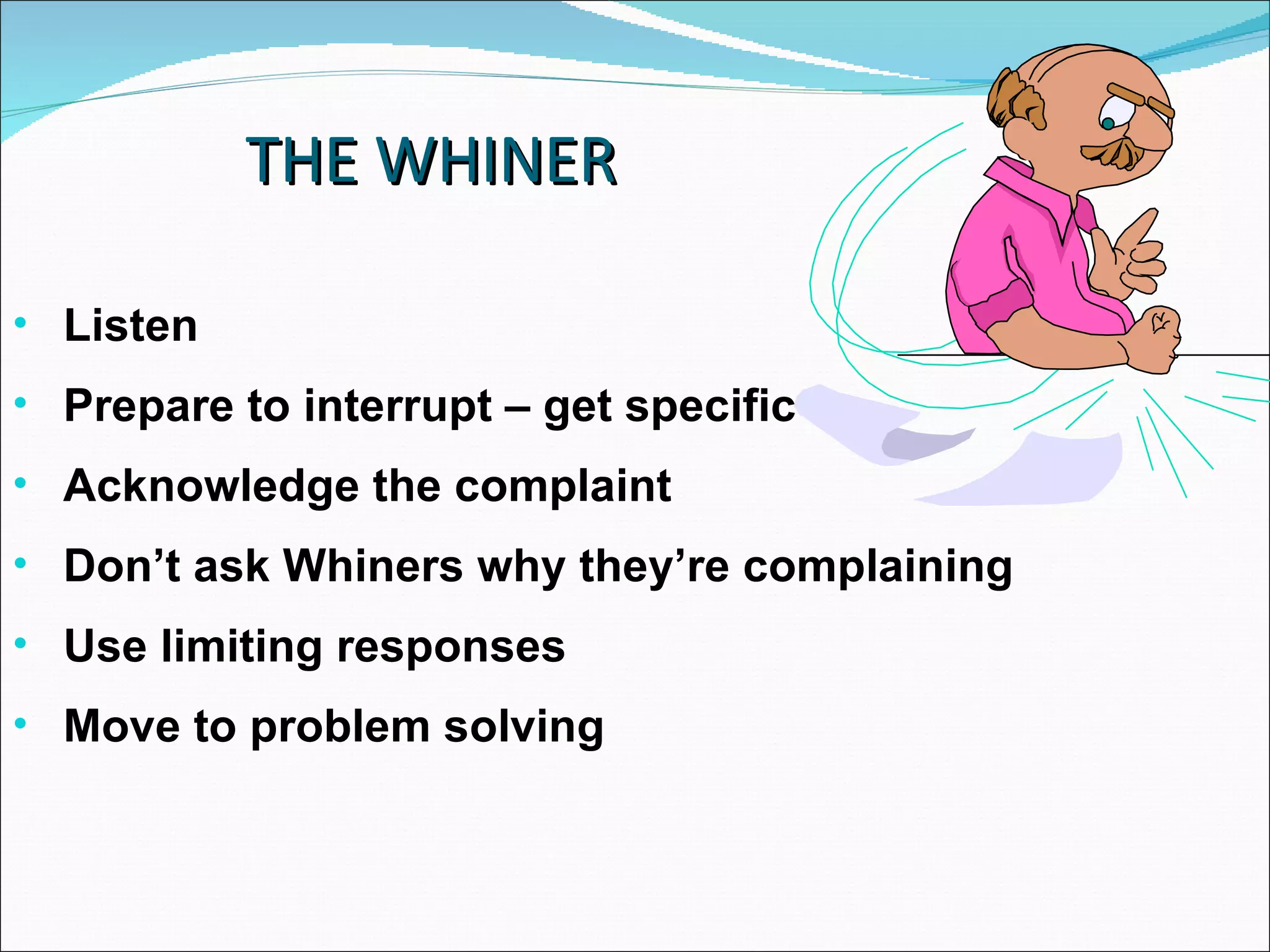 DEALING WITH DIFFICULT PEOPLE | PPT