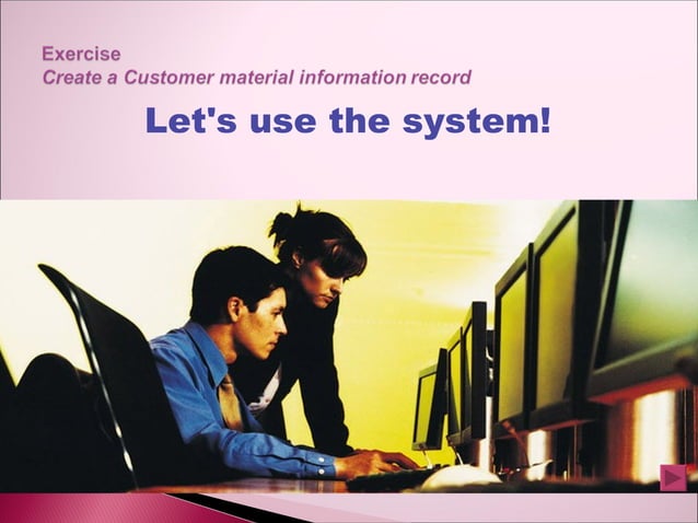 Sameers Managing Customer Material Info Record | PPT