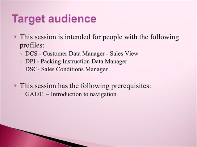 Sameers Managing Customer Material Info Record | PPT