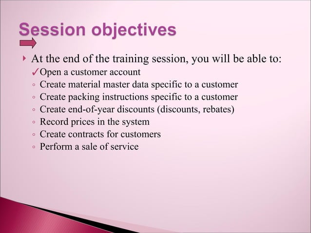 Sameers Managing Customer Material Info Record | PPT
