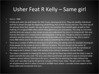 Same Girl R Kelly | PPT