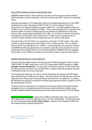 4/5G Cross-Border coordination in Bahrain E field trigger levels | PDF