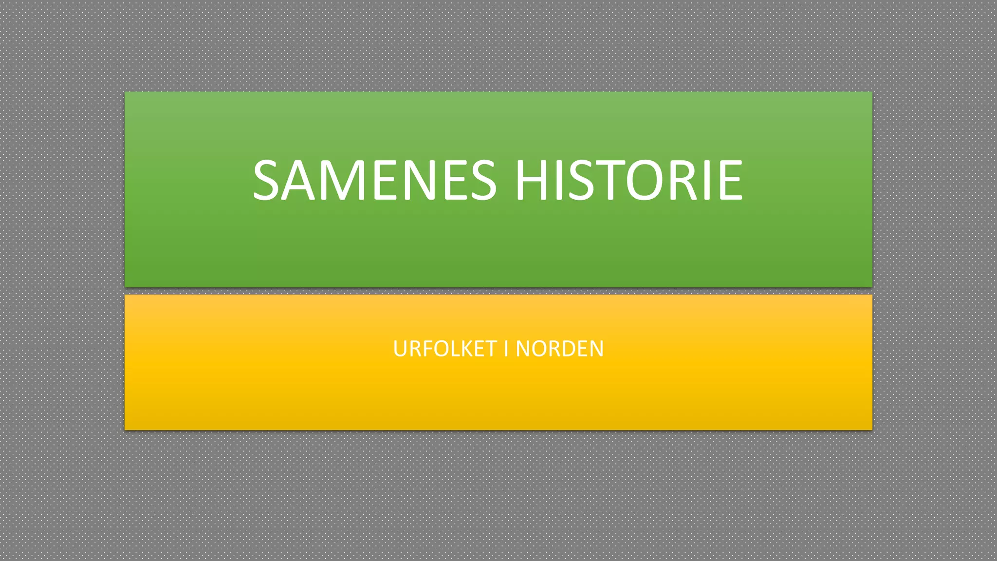 Samenes historie | PDF