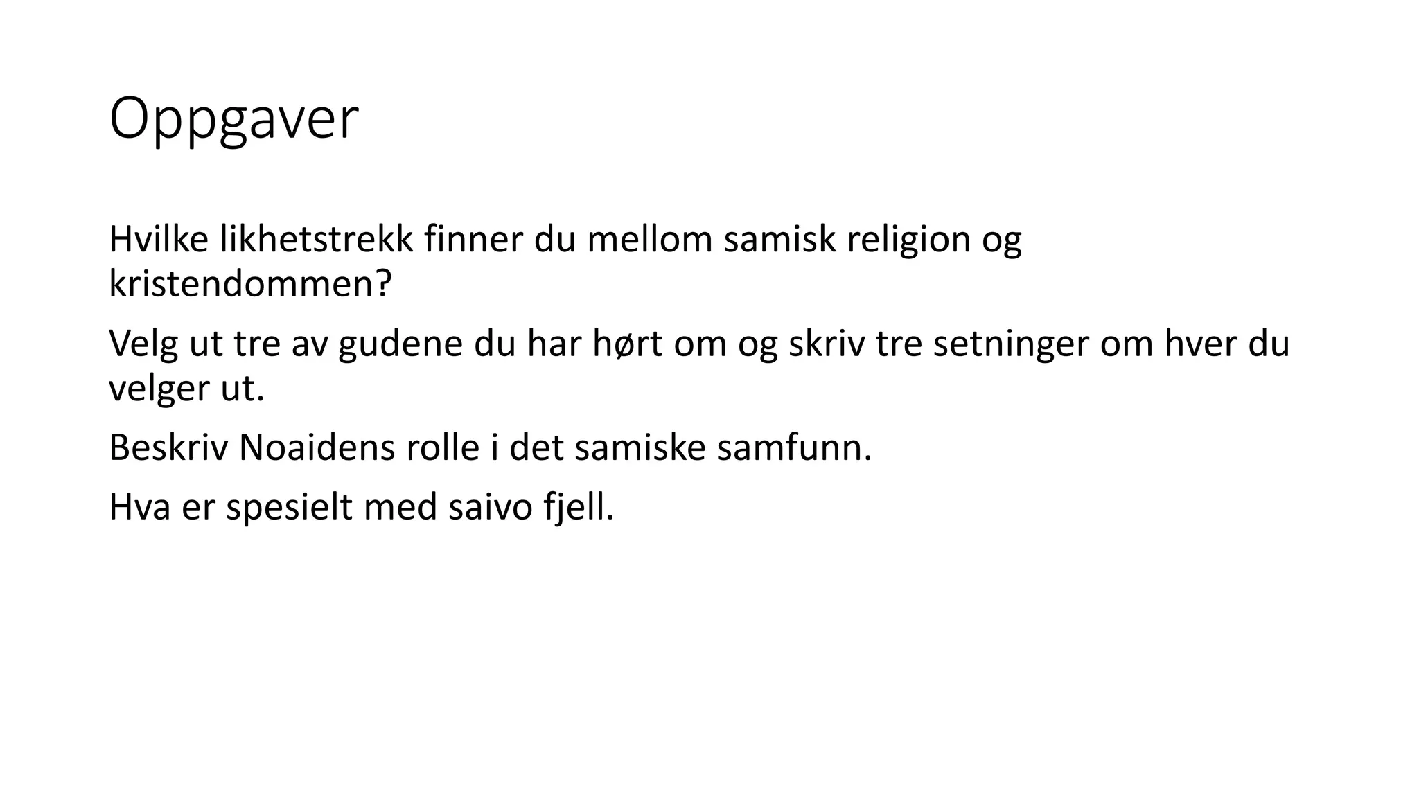 Samenes religion ppt undervisning | PPT