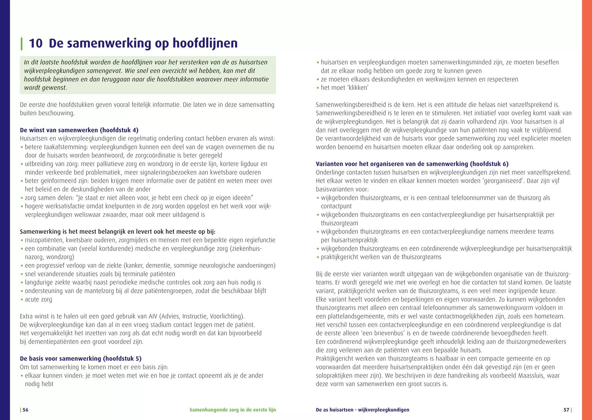 Samenwerking ha wijkverpleegkundigen (1) | PDF | Eldercare | Family and Relationships