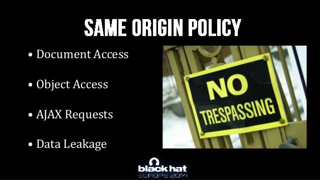 Same Origin Method Execution Blackhat Eu2014
