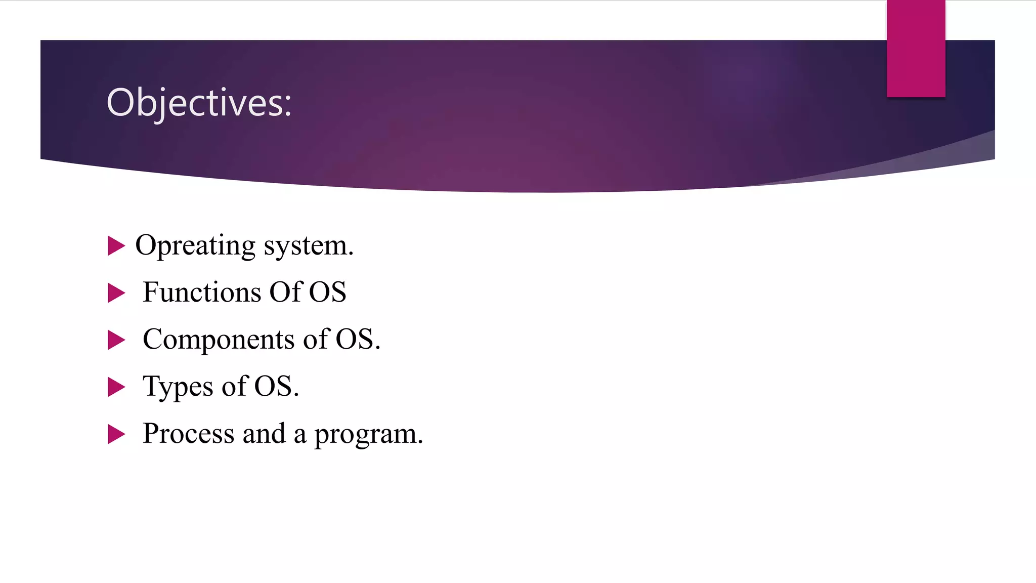 Operating System Pptx Operating Systems Computer Software And Applications