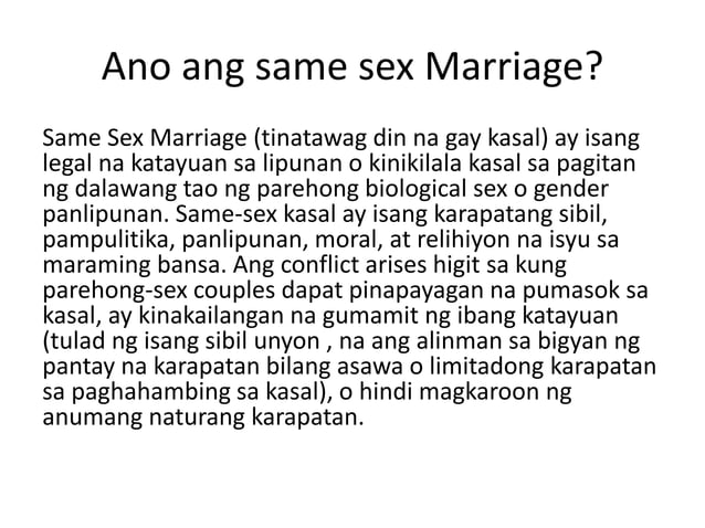 same sex marriage .pptx