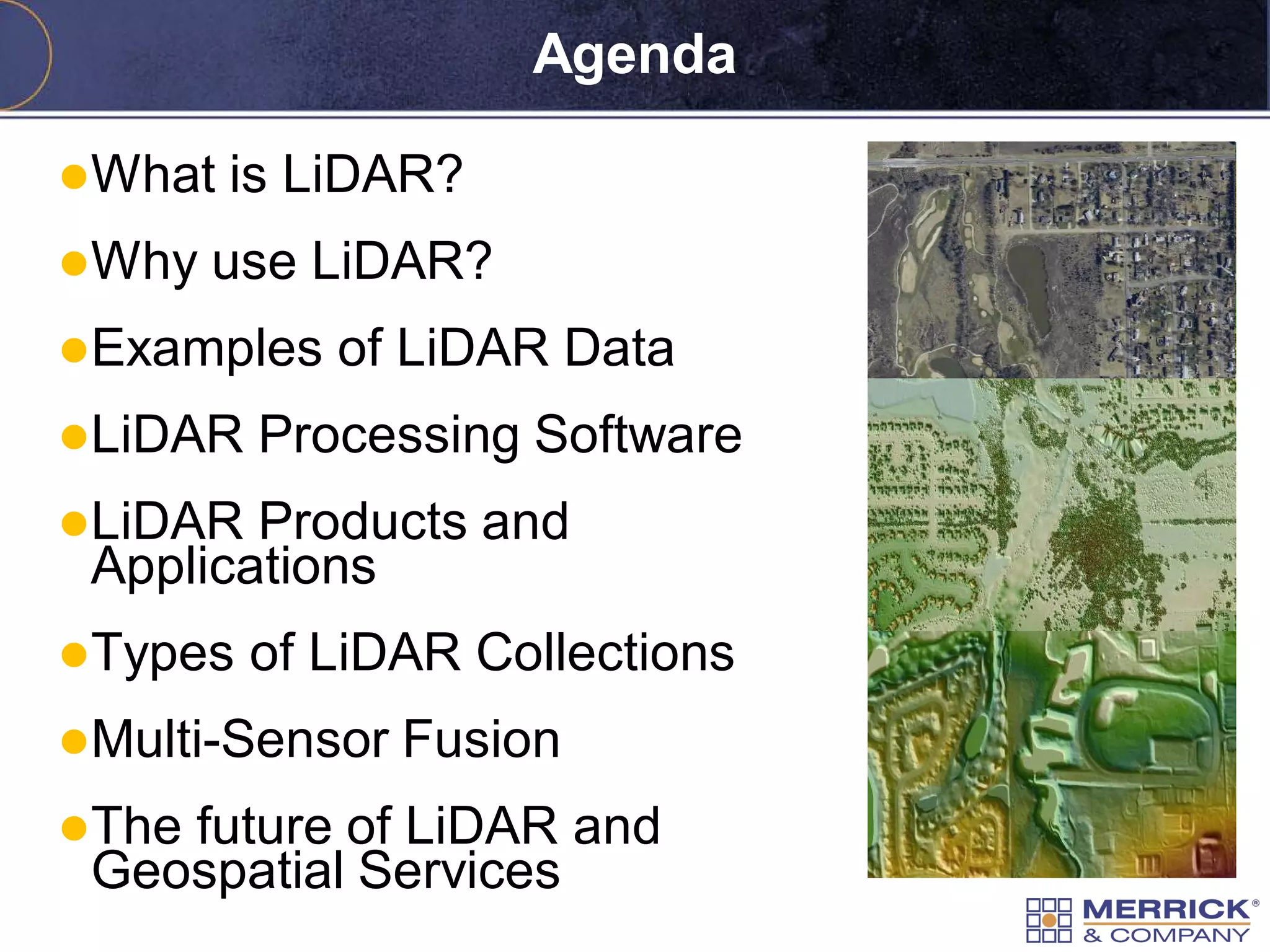 LiDAR Technology and Geospatial Services | PDF