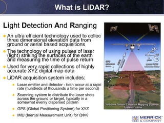 LiDAR Technology and Geospatial Services | PDF
