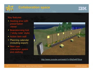 Sametime 3D - Virtual Worlds in OpenSim | PDF | Web Conferencing | Computer Software and ...