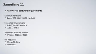 HCL Sametime V11 installation - tips | PPT
