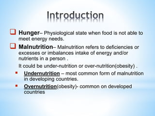 Severe Acute Malnutrition | PPTX