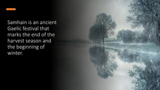 The Origins of Halloween | PPTX