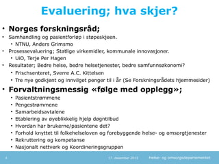 Samhandlingsreformen av Tor Åm, 27.11.13