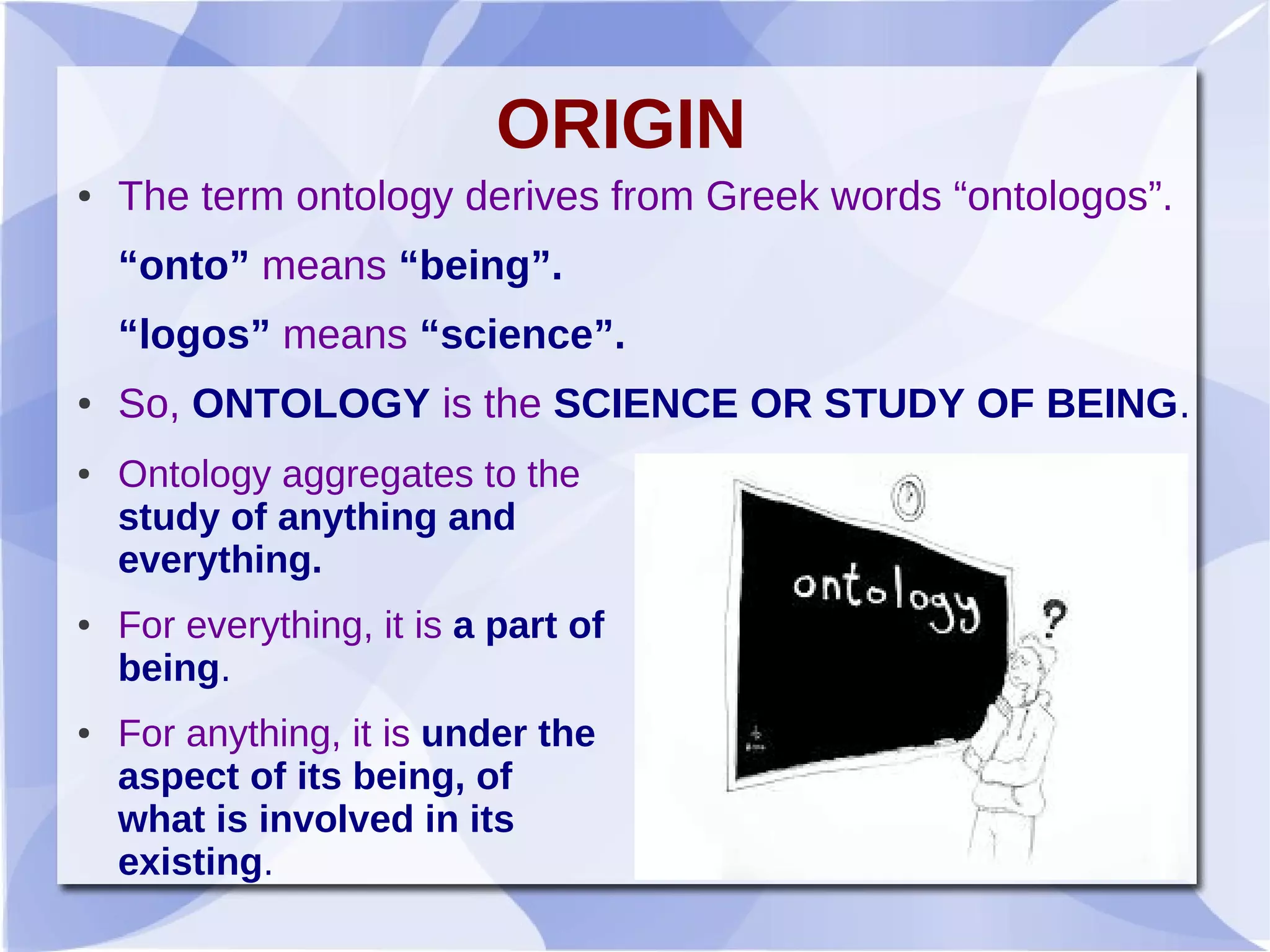 Ontology and its various aspects | PDF