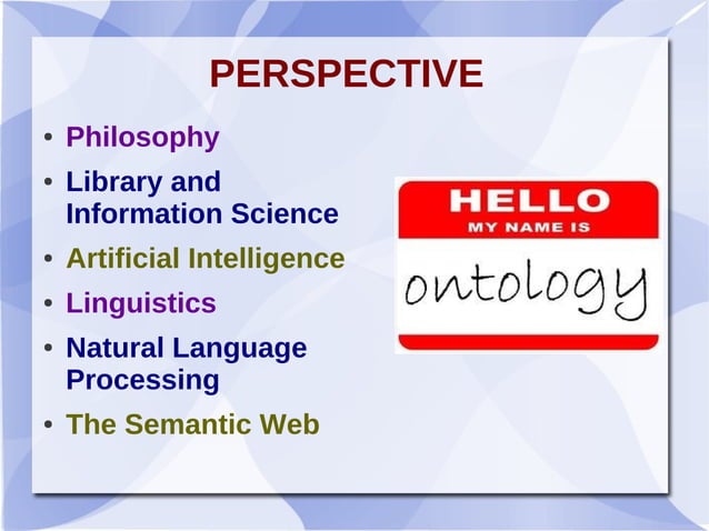 Ontology and its various aspects | PDF | Databases | Computer Software and Applications