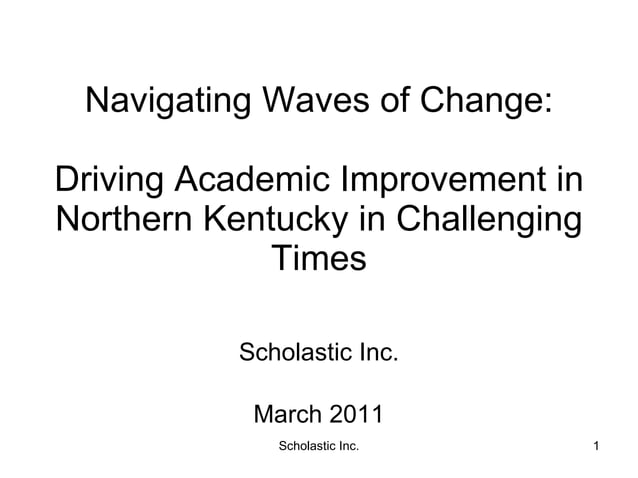 Navigating Waves of Change: Driving Academic Improvement in Northern ... Navigating Waves of Change: Driving Academic Improvement in Northern ...