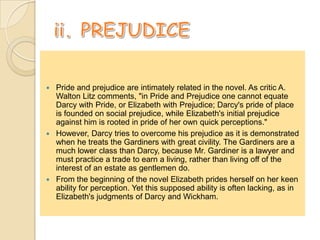 Jane Austen's Pride and Prejudice | PPTX
