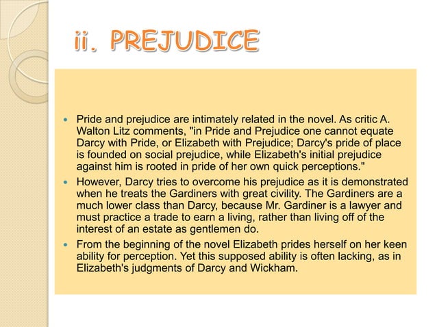 Jane Austen's Pride and Prejudice | PPTX