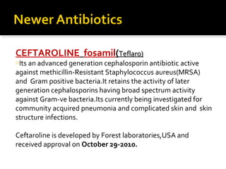 Sami antibiotics over view | PPT