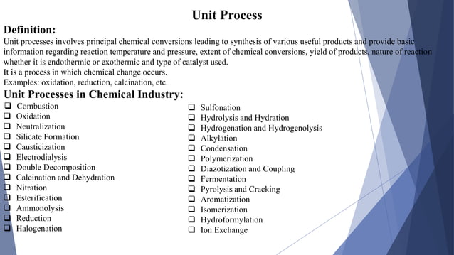 Samical: Unit Process and Unit Operations | PDF