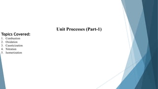 Samical : Unit Processes (part 1) | PPT