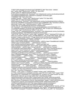 Sami direct presentation | RTF