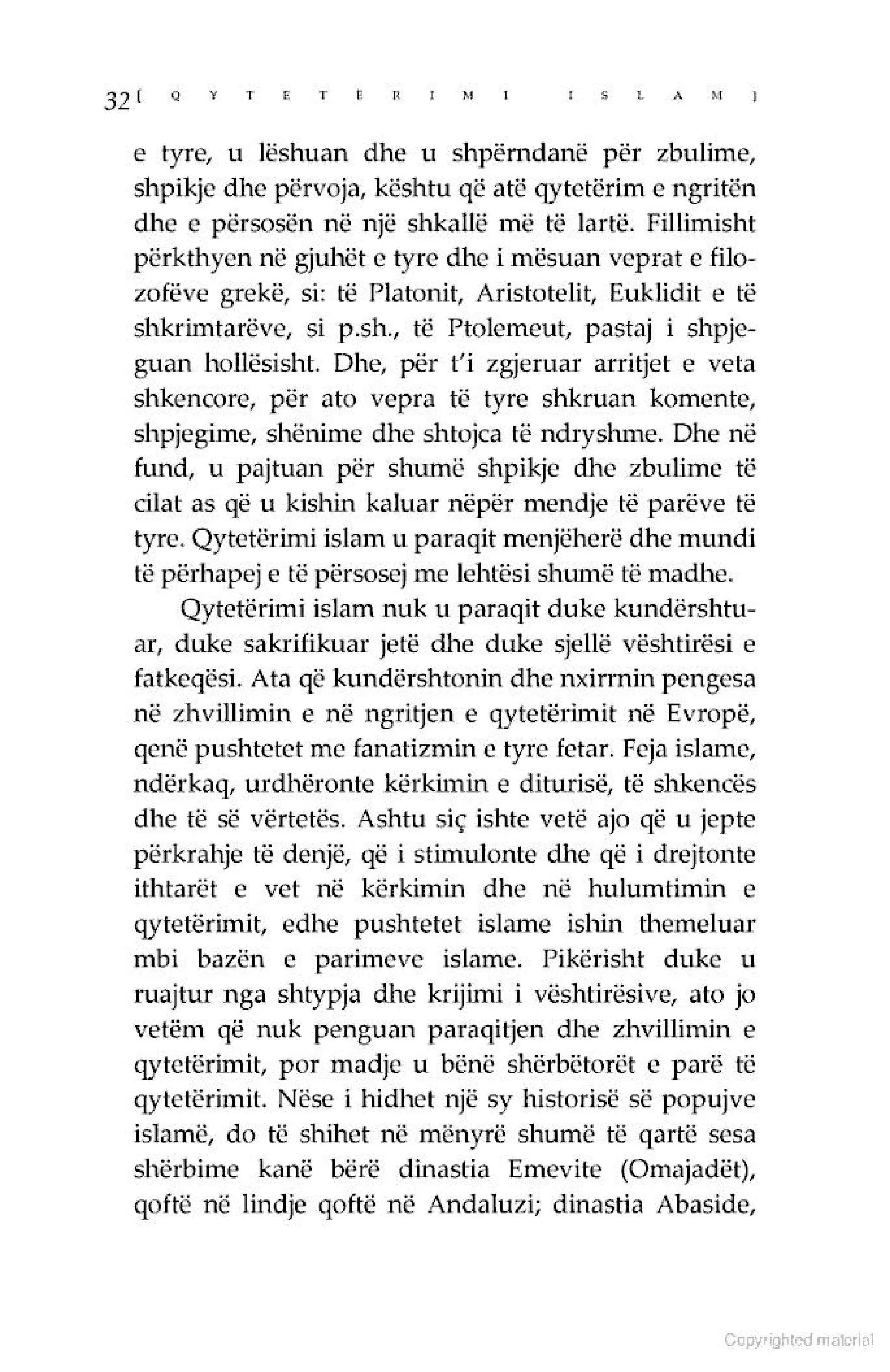 Sami frasheri qyteterimi islam | PDF