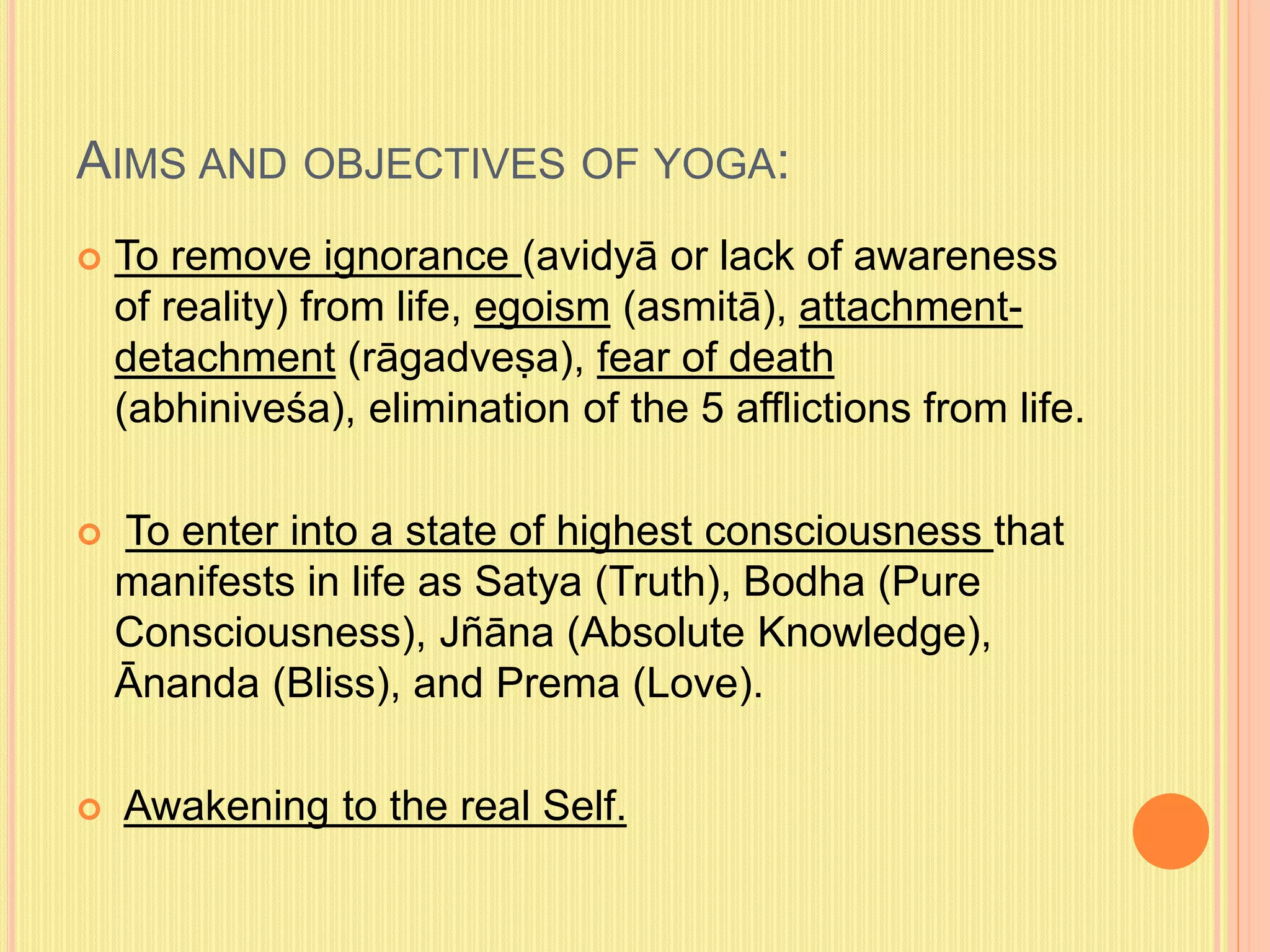 presentation on yoga education | PPTX