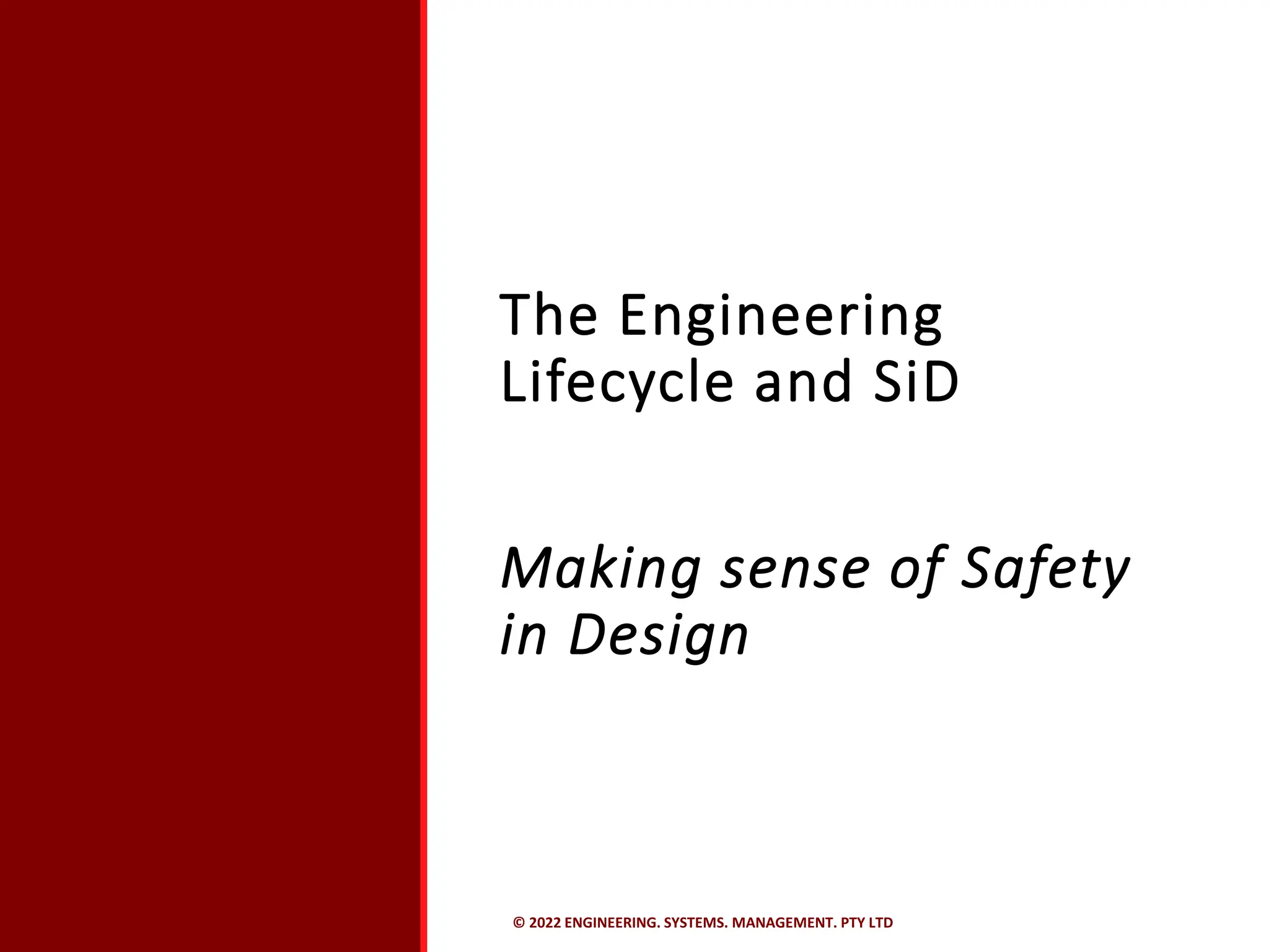 Safety in Design | PPTX