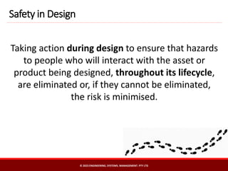 Safety in Design | PPTX | Civil Engineering Industry | Industries