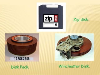 Secondary storage devices | PPTX