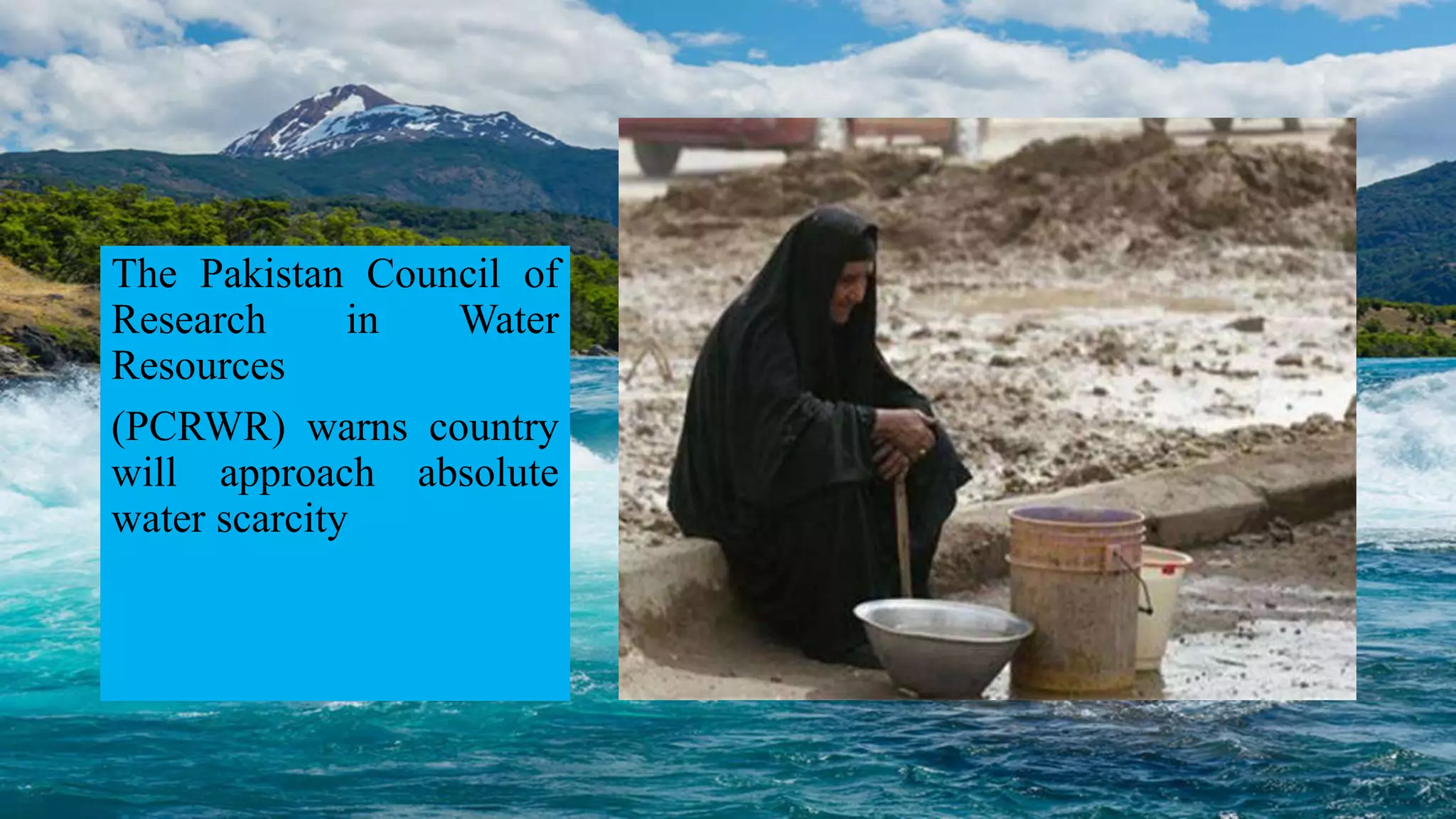 Water Crisis in Pakistan | PPTX