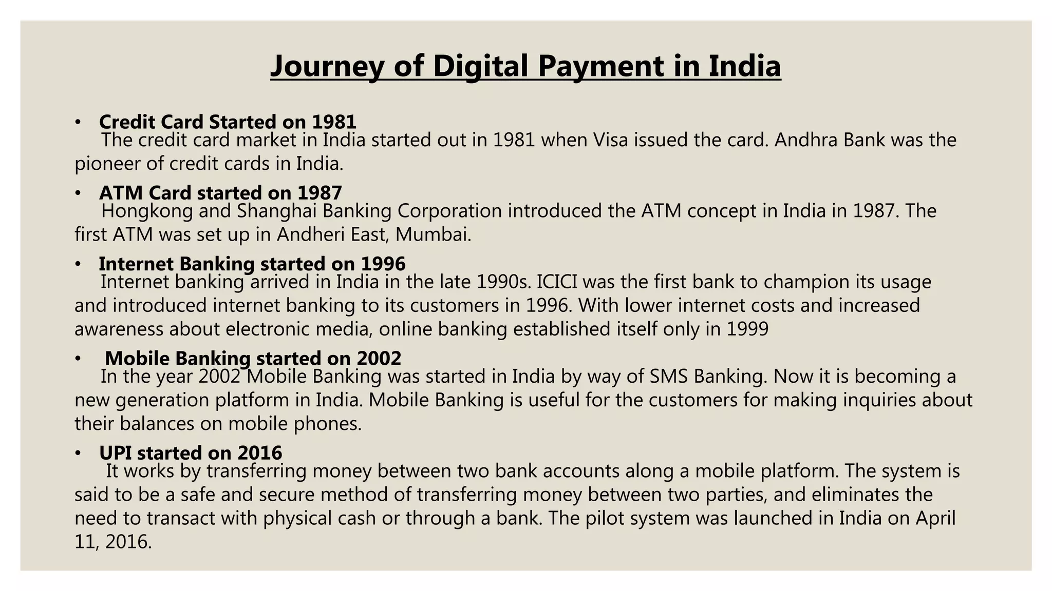 Digital Payments | PPTX