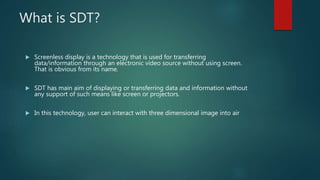 Screenless Display | PPTX