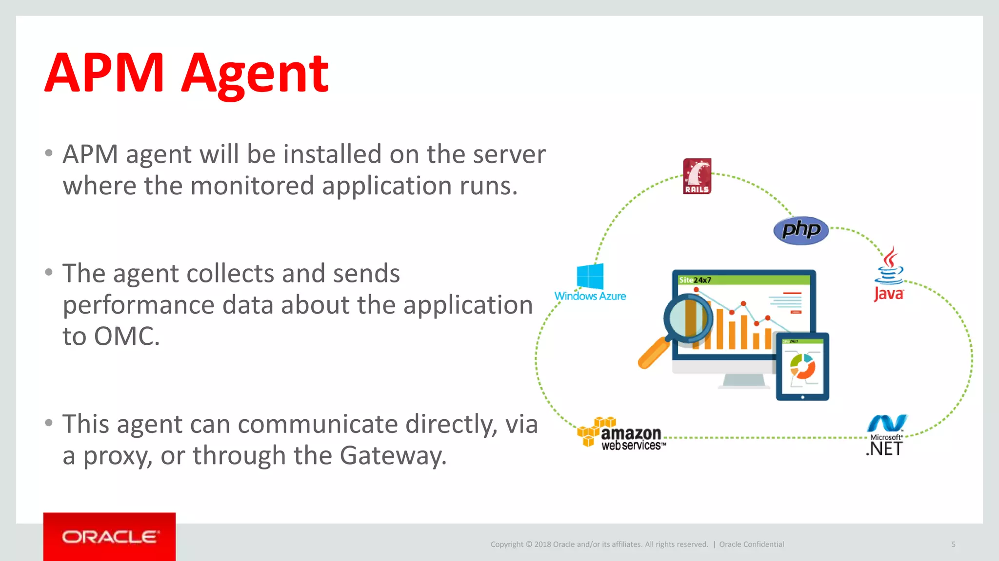 Oracle Management Cloud, OMC architecture | PPTX
